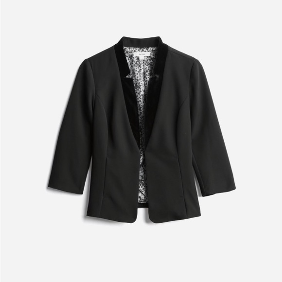 Kensie | Jackets & Coats | Kenzie For Stitch Fix Marni Velvet Trim ...